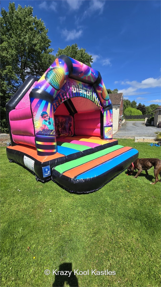 Disco Club Bouncy Castle Hire | Banbridge, Dromore & Lurgan